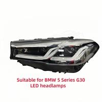 China 2021-2023 for  BMW 5 Series G30 LED Headlights LCI Automotive Lighting 525i 530i 540i High Quality 36W 6000K New CSP OEM Car for sale