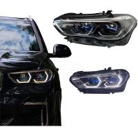 China High Performance LED Laser Headlight for BMW X5 G05 2019-2022 Full Color Blue Lighting at 6000k Front Lamp Car Accessory Upgrade for sale