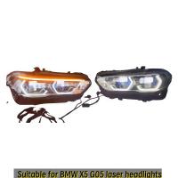 China High Performance LED Laser Headlight for BMW X5 G05 2019-2022 Full Color Blue Lighting at 6000k Front Lamp Car Accessory Upgrade for sale