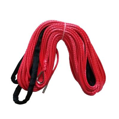 China 4WD Offroad Orange Synthetic Winch Line 5/16
