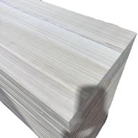 China Natural Solid Paulownia Board Furniture Logs Boards Natural Color Modern Design Style for sale