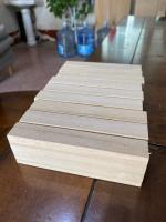 China Paulownia Wooden Building Toy Blocks With And Customerized Thickness for sale