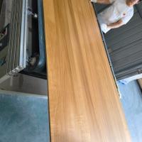 China High Gloss UV Coating Poplar Board with FSC Certification and Moisture Content 8%-12% for sale