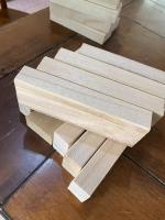 China Paulownia Wooden Building Toy Blocks With And Customerized Thickness for sale