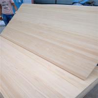 China High Pine Paulownia Poplar Joint Wood Heze Board with Finished and Clean Surface for sale