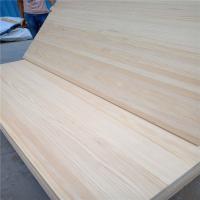 China High Pine Paulownia Poplar Joint Wood Heze Board with Finished and Clean Surface for sale