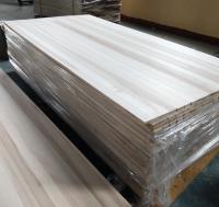 China 2440x1220 or Customized E0 Glue Solid Wood Board Poplar Grade AA Customized Size for sale