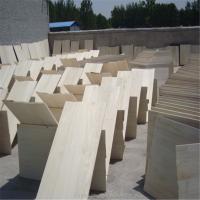 China BB Grade Solid Wood Board Paulownia Finger Jointed Timber Panel with Smooth Surface for sale