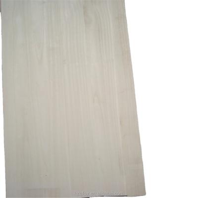 China Customized Paulownia Finger Jointed Board for Furniture Making Thickness 3mm-50mm for sale