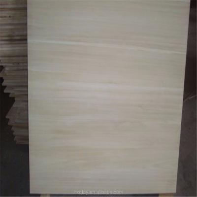 China end Furniture Interior Decoration Paulownia Wood Board Natural Solid Wood for Hotel for sale