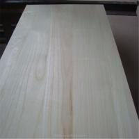 China end Furniture Interior Decoration Paulownia Wood Board Natural Solid Wood for Hotel for sale