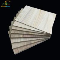 China Custom Logo Paulownia Taekwondo Break Wood Boards With 225x300mm Size for sale