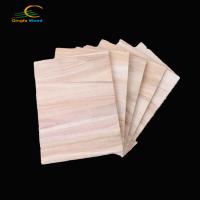 China Natural Arts Pine Wood Breaking Boards For Paulownia Wood 225x300mm for sale