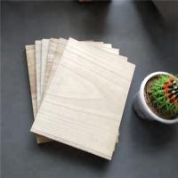 China Custom Logo Taekwondo Wooden Breaking Boards Natural Color Paulownia Wood for sale