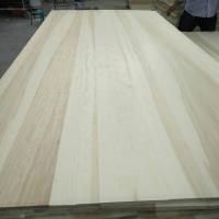 China 3mm-50mm Solid Wood Poplar Straight Panel with Moisture Content 8%-12% and 480-510kg/m3 for sale