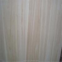 China Hotel Color Paulownia Wood Board Eco-friendly Industrial Natural Wood Solid Paulownia Wood for sale