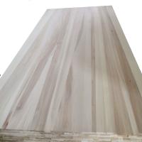 China 4X8 Inch Poplar Solid Wood Board Panel with and Competitive in 480-510kg/m3 Density for sale