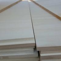 China Customerized Size Paulownia Wood Finger Joint Board with Solid Wood in Natural Color for sale