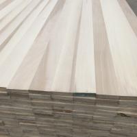 China Carbonized Poplar Edge Glued Wood Panels for Building Construction Length 100mm-2440mm for sale