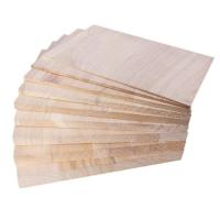 China Customized Logo 225X300MM Paulownia Breaking Boards For Karate Taekwondo for sale