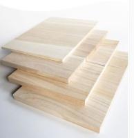 China Customized Logo 225X300MM Paulownia Breaking Boards For Karate Taekwondo for sale