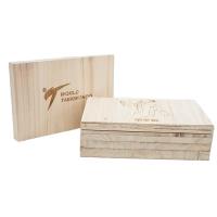 China Paulownia Martial Arts Breaking Board 225x300mm for Taekwondo Practice Thickness 3-30MM for sale