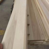 China Home Office Furniture Poplar Straight Panel Solid Wood Bed Slats for sale
