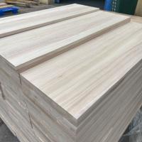 China Top-Grade Paulownia Board for Coffins Moisture Content 8%-12% Natural Wood Panel for sale