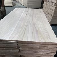 China Top-Grade Paulownia Board for Coffins Moisture Content 8%-12% Natural Wood Panel for sale