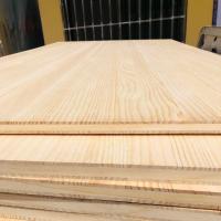 China Natural or Bleached Finish Pine Wood Boards for and 2440x1220 or Customized Size for sale