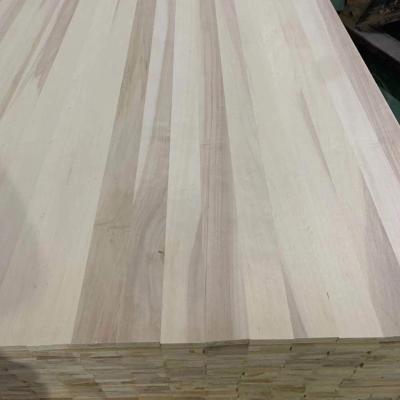 China 18mm Poplar Solid Wood Board for Custom Design Panels 100-1220mm Width Populus spp for sale