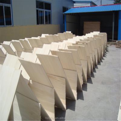 China Bleached Paulownia Edge Glued Board For Wood Coffin Cabinet 3mm-55mm for sale