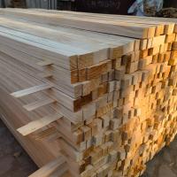China Indoor Furniture Zealand Pine Radiata Pine Square Solid Wood Strips Slats Board AA AB BB for sale