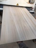 China Bleached Paulownia Edge Glued Board For Wood Coffin Cabinet 3mm-55mm for sale