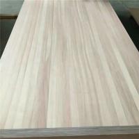 China 100mm-2440mm Natural Texture Solid Wood Furniture Poplar Plank Panel Edge Glued Board for sale