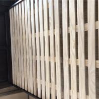 China Project Solution Capability Others Wood Slatted Bed Frame with Popular Paulownia Wood for sale