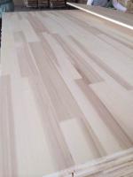 China Paulownia Wood Sheets Natural Color For Drawer Side And Bed Side Drawer Board for sale