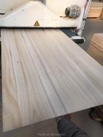 China Paulownia Wood Sheets Natural Color For Drawer Side And Bed Side Drawer Board for sale