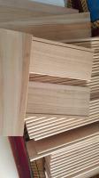 China Paulownia Wood Board For Furniture Drawer Solution Capability Natural Color for sale