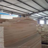 China Solid Paulownia Wood Furniture Drawer Board 3mm-55mm Thickness for sale