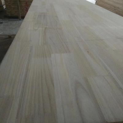 China 2000mm/2440mm/2500mm/3050mm/3660mm Length Paulownia Straight Panel Finger Joint Board for sale
