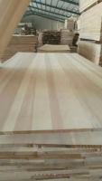 China 100-1220Mm Width Paulownia Poplar Pine Wood Board For Home Office Furniture for sale