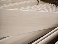 China Customized Size Paulownia Wood Strips for Decoration 18mm x 18mm Length 2500mm for sale