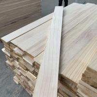 China Paulownia Furniture Wood Strip Prices with Length 2000mm/2440mm/2500mm/3050mm/3660mm for sale