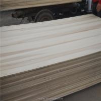 China Natural or Bleached Chinese Poplar Finger Joint Board for Furniture Revitalization for sale