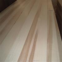 China Natural or Bleached Chinese Poplar Finger Joint Board for Furniture Revitalization for sale