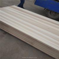 China Poplar Solid Timber Board Moisture Content 8%-12% With Length 100mm-2440mm for sale