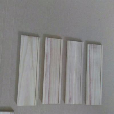 China Paulownia Wood Chips Natural and Bleached for FSC 100% Certified Drawer Side Boards for sale