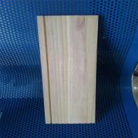 China Paulownia Wood Chips Natural and Bleached for FSC 100% Certified Drawer Side Boards for sale