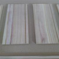 China Paulownia Wood Chips Natural and Bleached for FSC 100% Certified Drawer Side Boards for sale